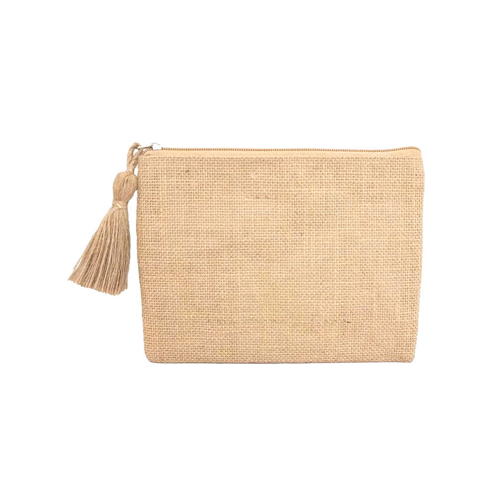 Jute Makeup Bag — RJ Singer International, Inc.