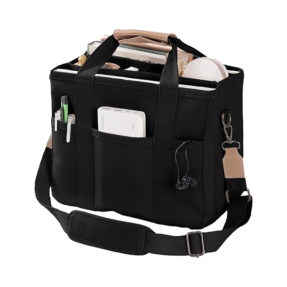 Multi-pocket Canvas Crossbody Tote Bag — RJ Singer International, Inc.