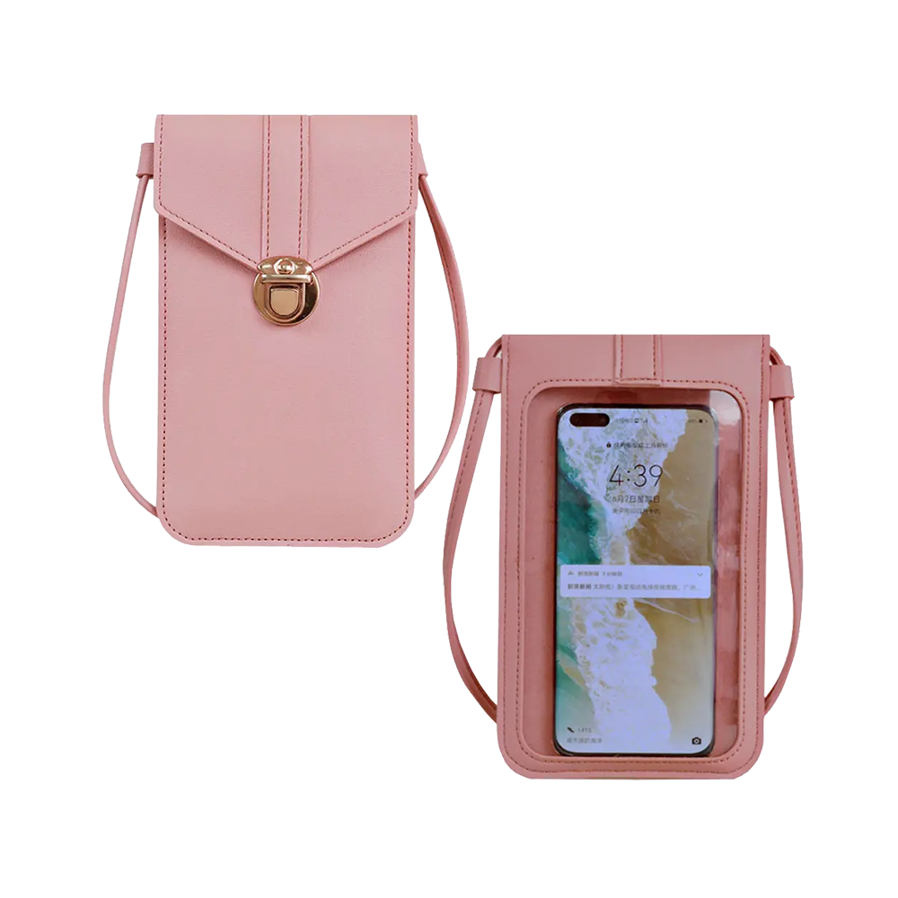 Slim Crossbody Leather Phone Pouch — RJ Singer International, Inc.