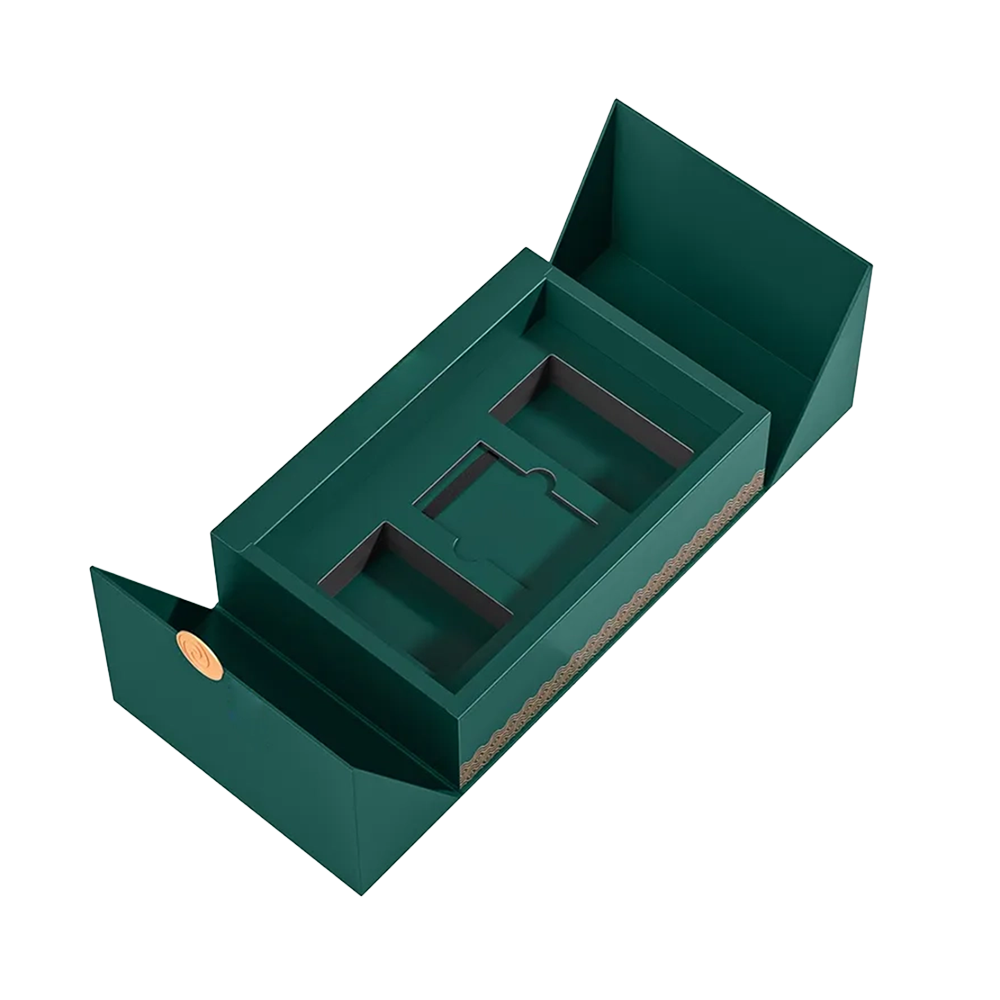 Luxury Double Door Rigid Box with Inserts — RJ Singer International, Inc.